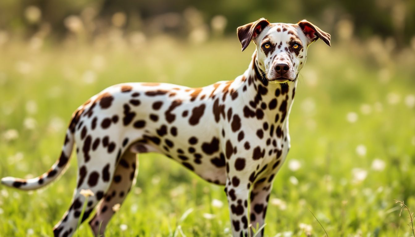 liver spotted Dalmatian